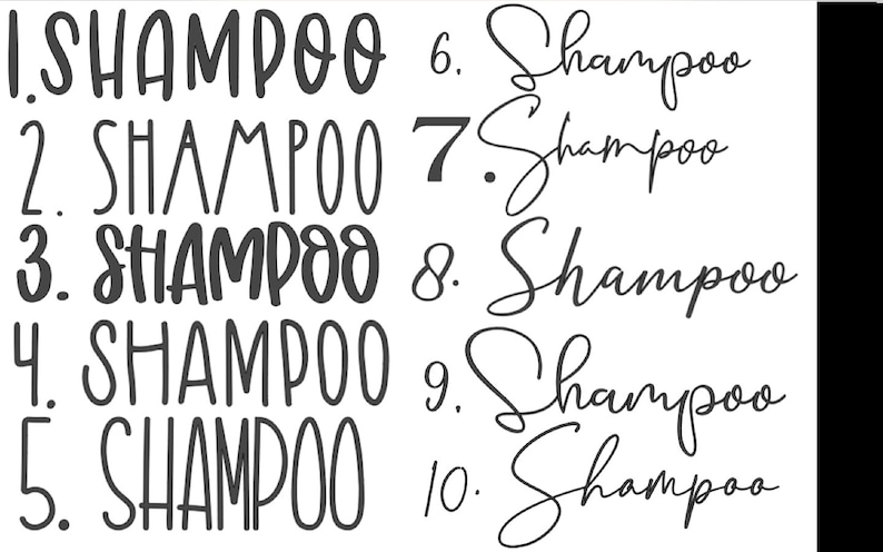 16 Oz. Bottles | Shampoo | Conditioner | Hands | Dishes | Body Wash ...