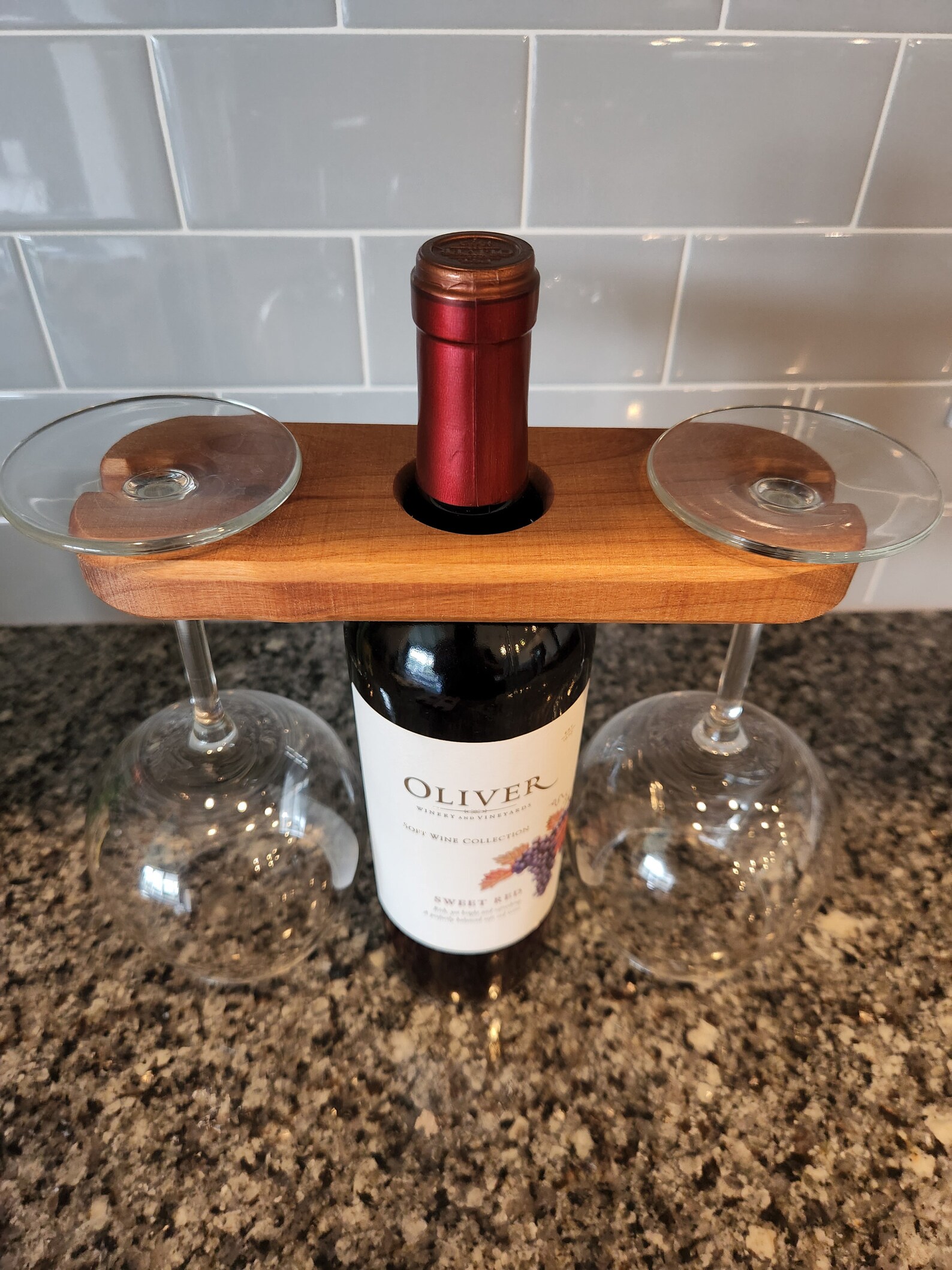 Wine Glass Caddy Free Shipping Personalized Wine Glass - Etsy