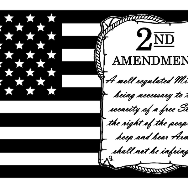 2nd Amendment Logo Svg - Etsy