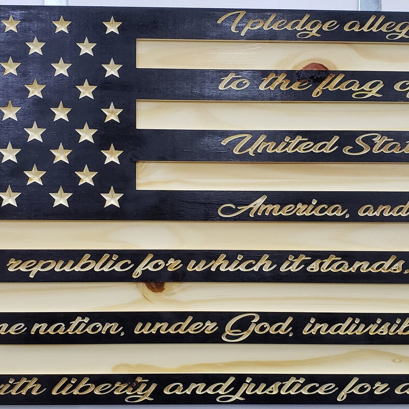 Pledge of Allegiance - Etsy