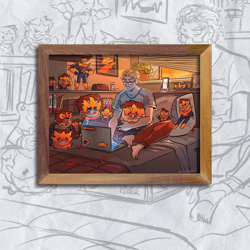 Neal Illustrator - Etsy