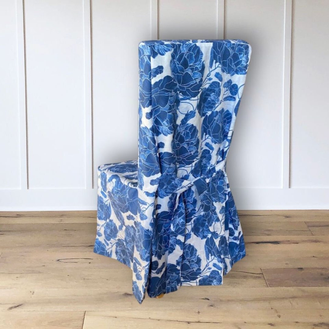 Handmade Dining Chair Slipcover, Handmade Chair Cover, Parson Chair ...