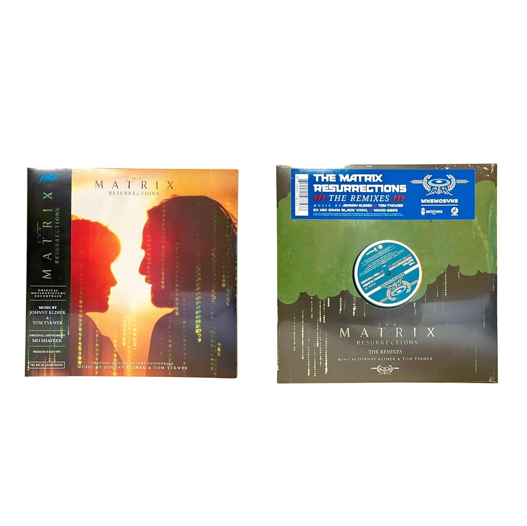 The Matrix Resurrections lot of 2 Original Soundtrack & the - Etsy Canada