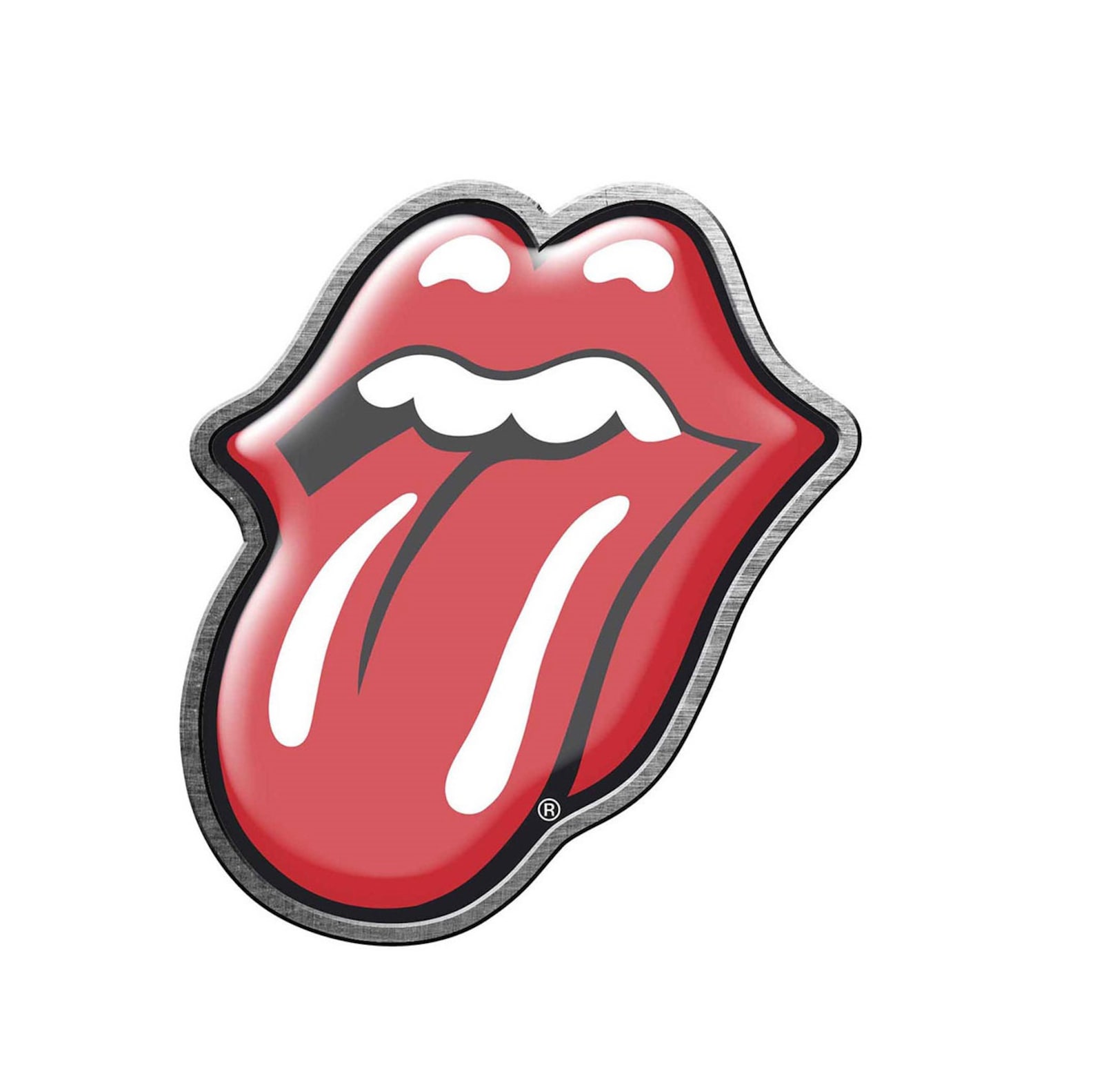 The Rolling Stones Red Tongue Pin Badge metal Pinback - Etsy
