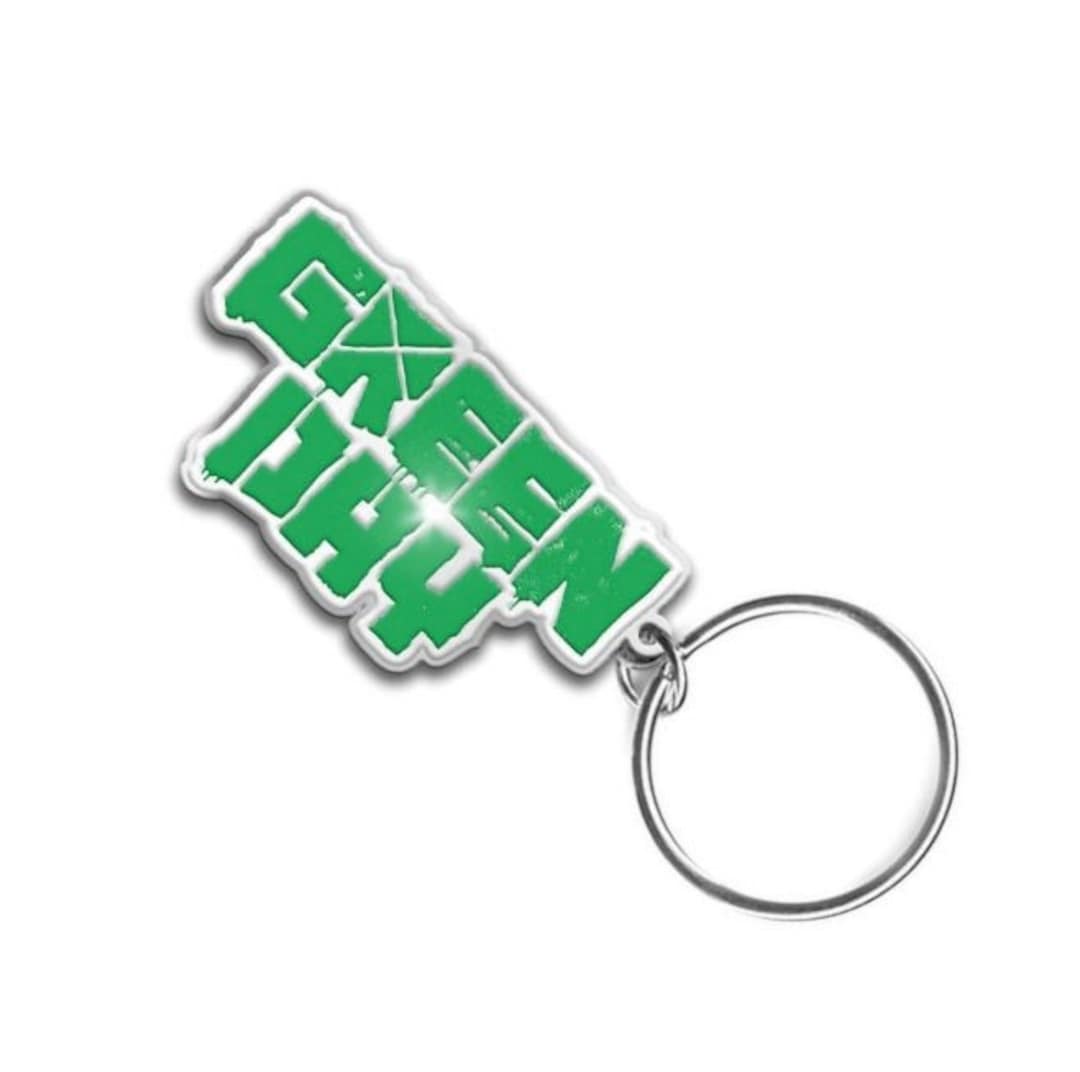 Green Day Band Logo Keychain metal & Enamel Fill Die Cut Key Chain - Etsy