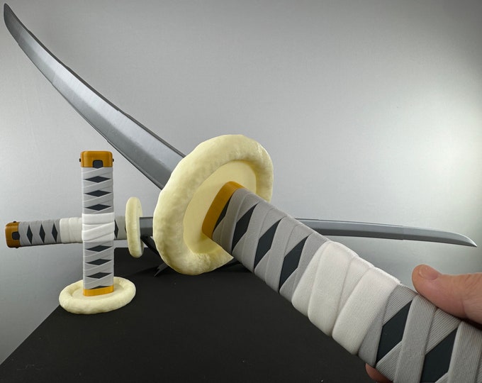32 Collapsible Retractable Sword Katana Replaceable Blade , 3D Printed ...