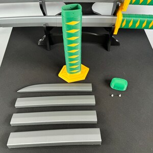 32" Collapsible Retractable Sword Katana Replaceable Blade , 3D Printed ...