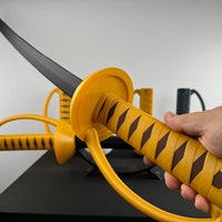 Gol D. Roger Sword, Ace - STL Files for 3D Printing & Cosplay (sword ...