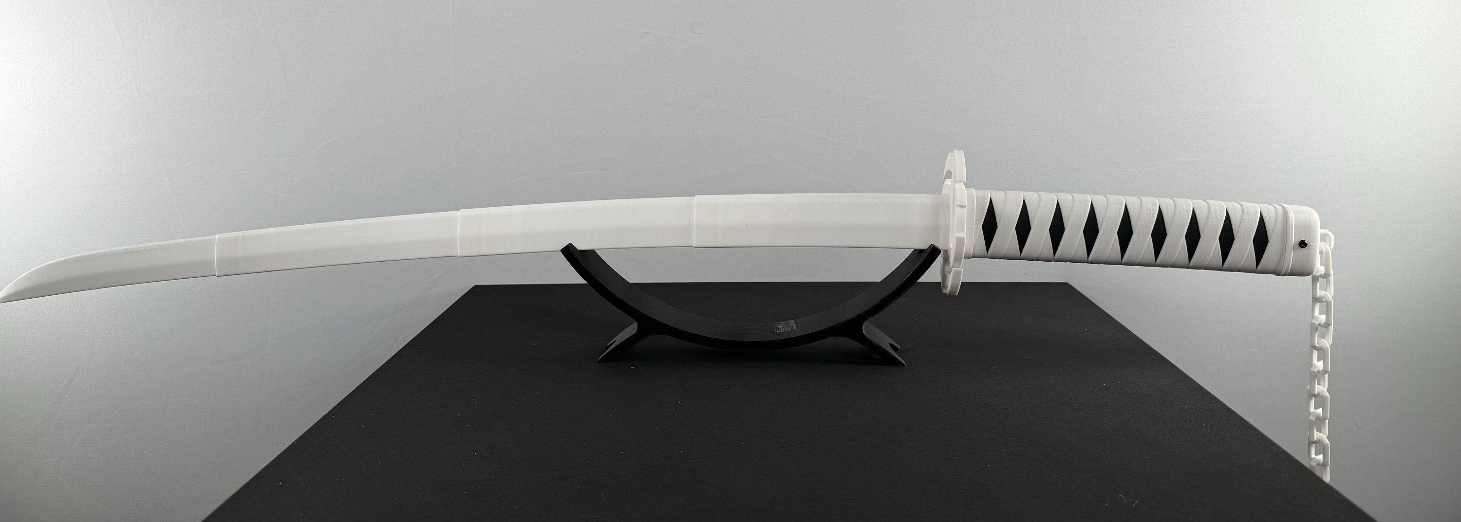 32" Collapsible Retractable Sword Katana Replaceable Blade , 3D Printed ...