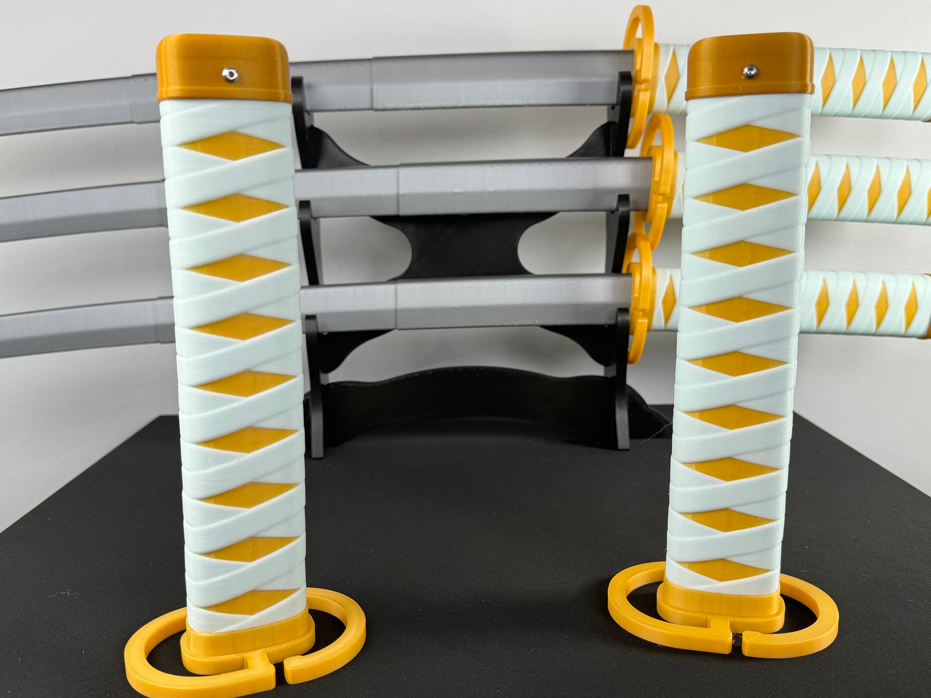 32" Collapsible Retractable Sword Katana Replaceable Blade , 3D Printed ...