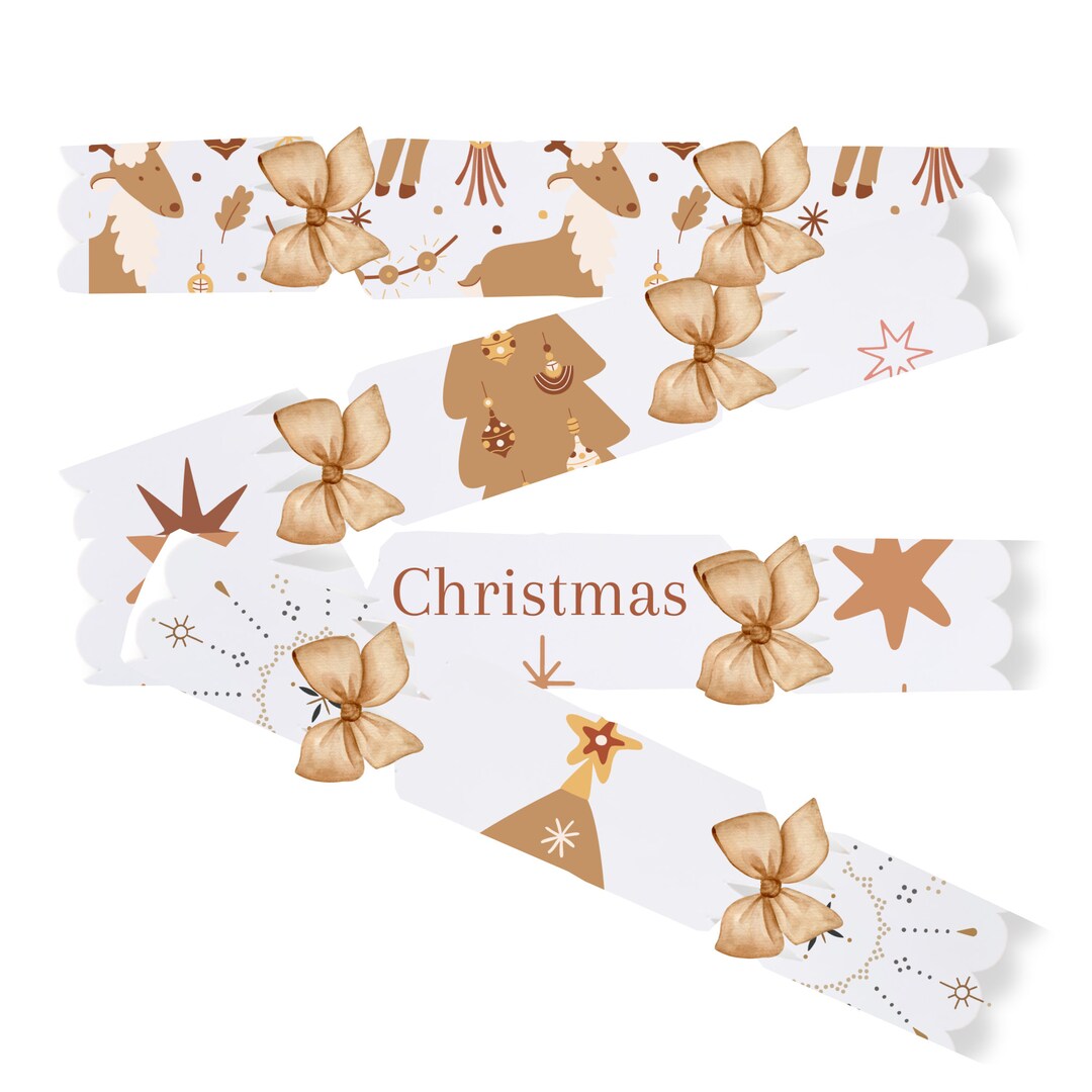 Christmas Cracker Kits,diy Christmas Crackers, Unique Christmas Colors ...
