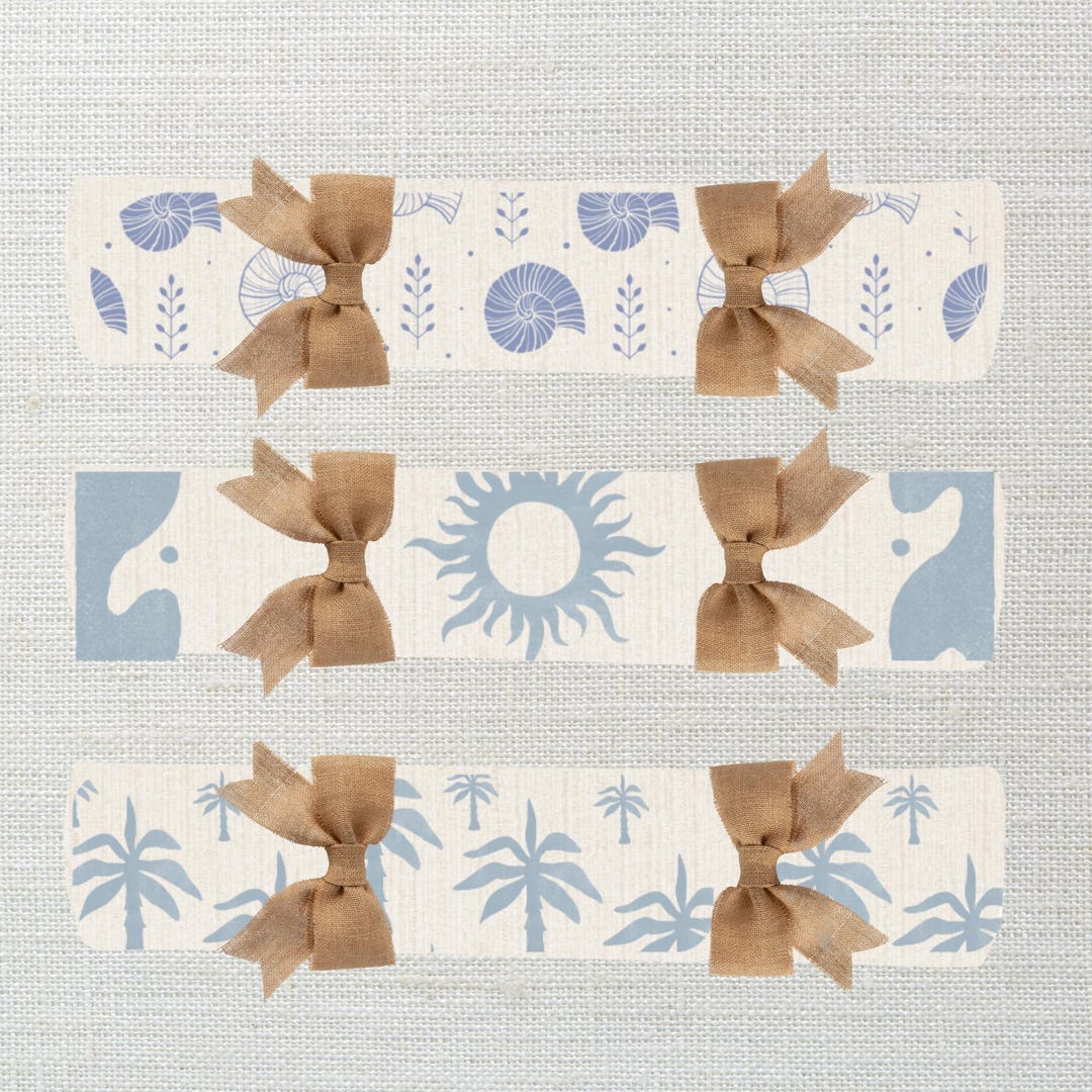 Sea & Tide Fill-your-own Christmas Crackers – Flat Packed DIY Bonbons ...