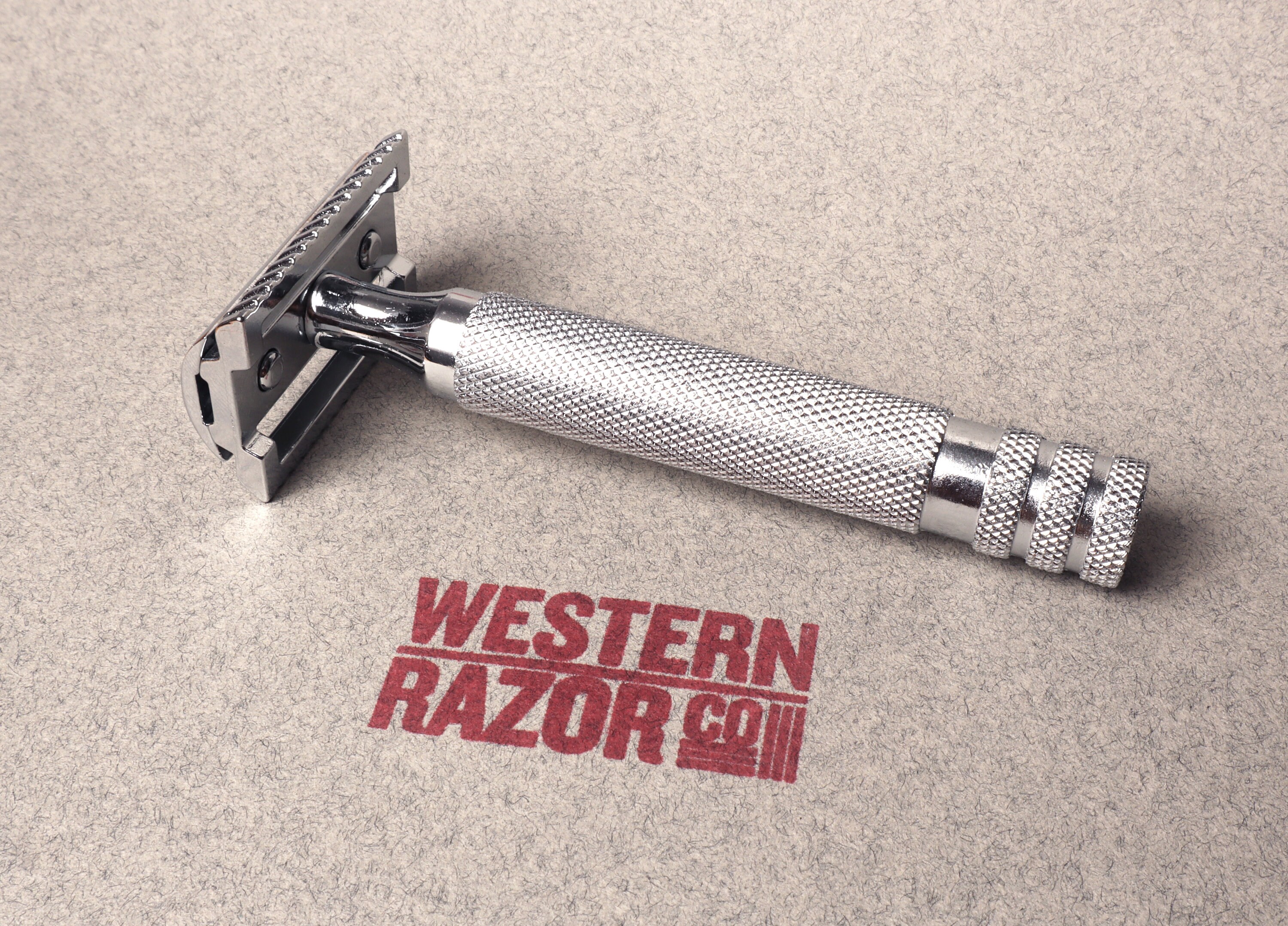 Made in USA "high Noon" Safety Razor, Premium Chrome Finish, No Plastic ...