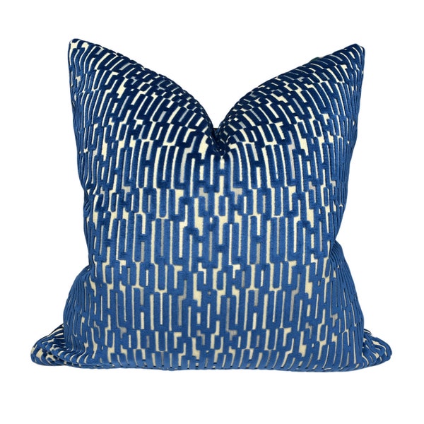 Cobalt Blue Pillows - Etsy