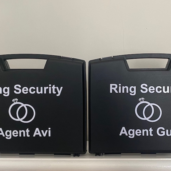 Wedding Ring Security Box - Etsy