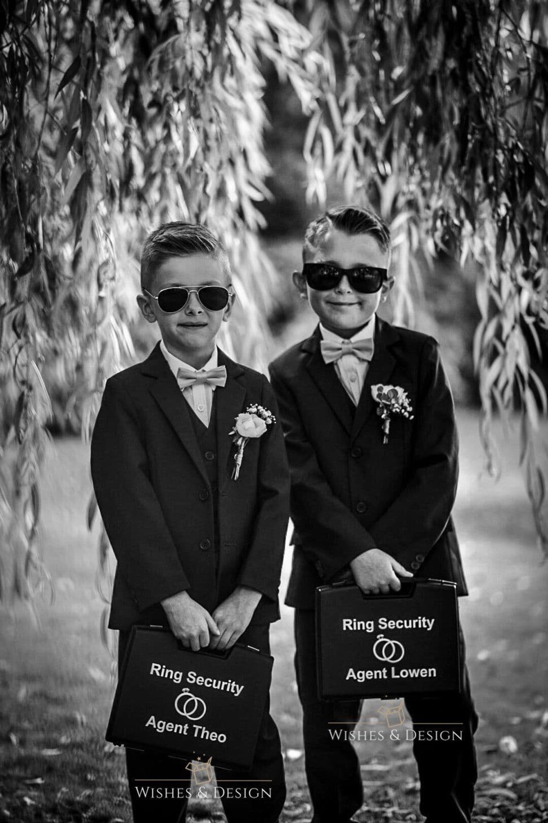 Personalised Ring Security Box, Ring Security Case, Wedding Briefcase ...