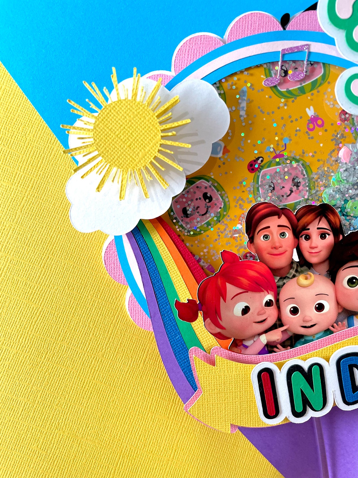 Cocomelon Cake Topper Party Theme Birthday Children Kids Gift ...