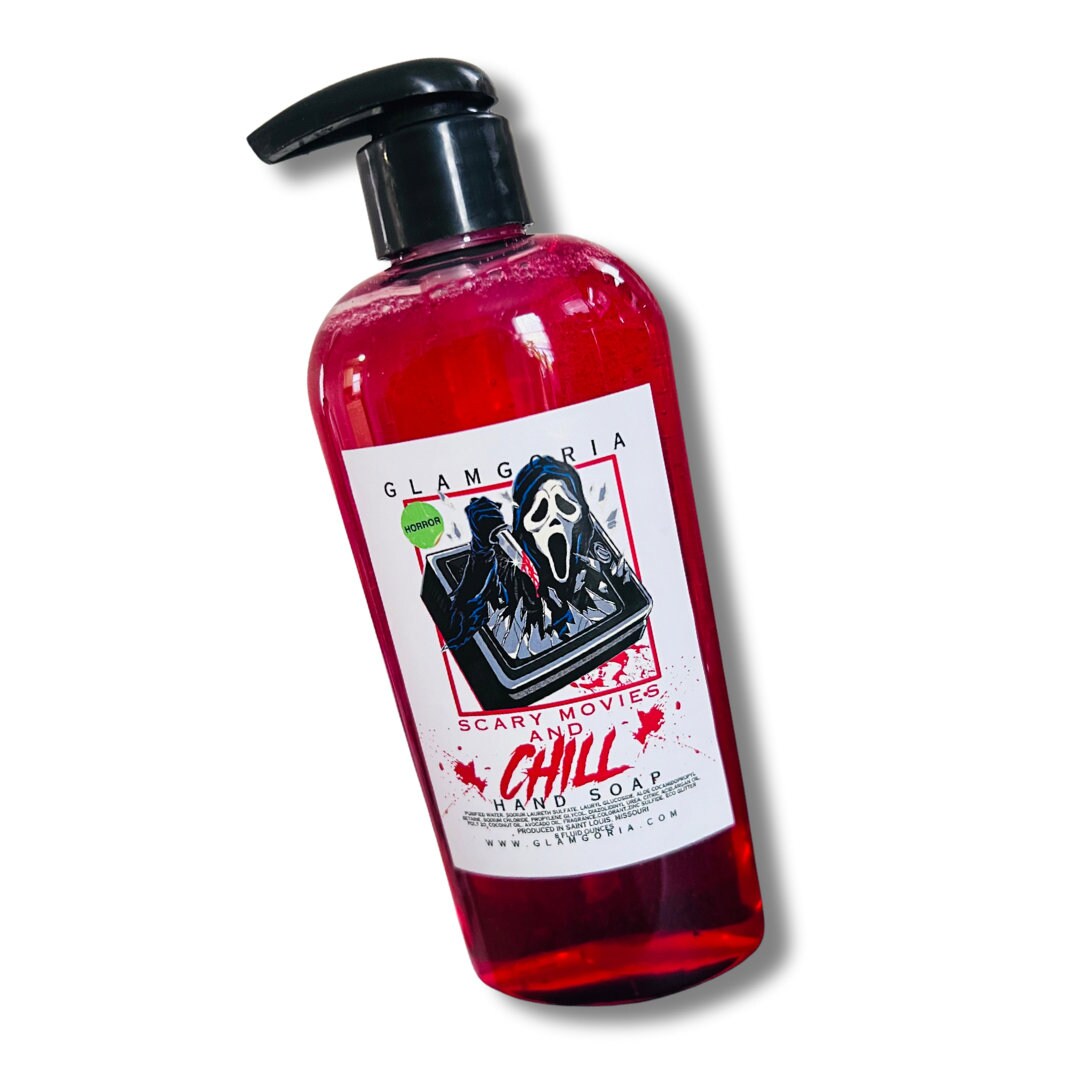 Scary Movies and Chill Hand Soap / Halloween / Horror Hand Soap - Etsy