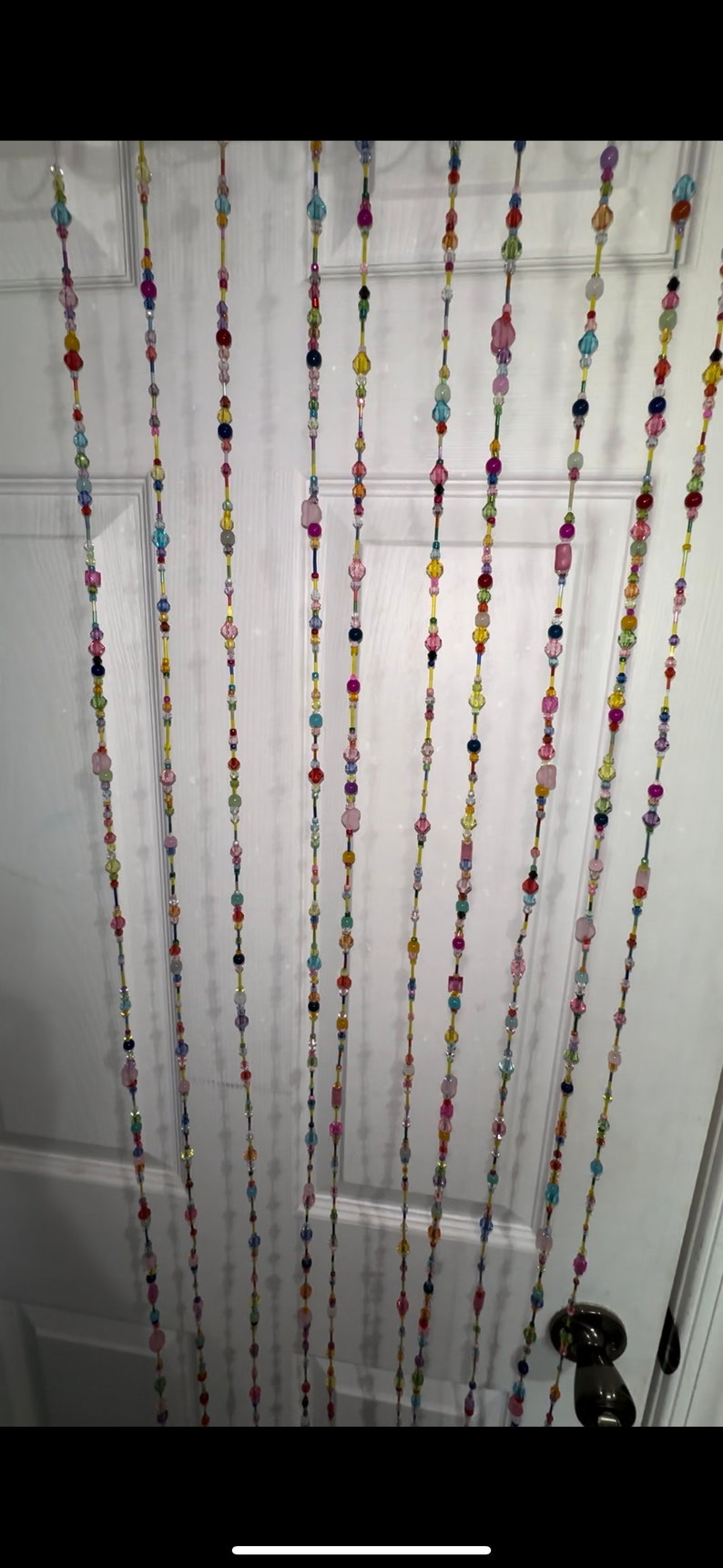Glass Beaded Curtain - Etsy