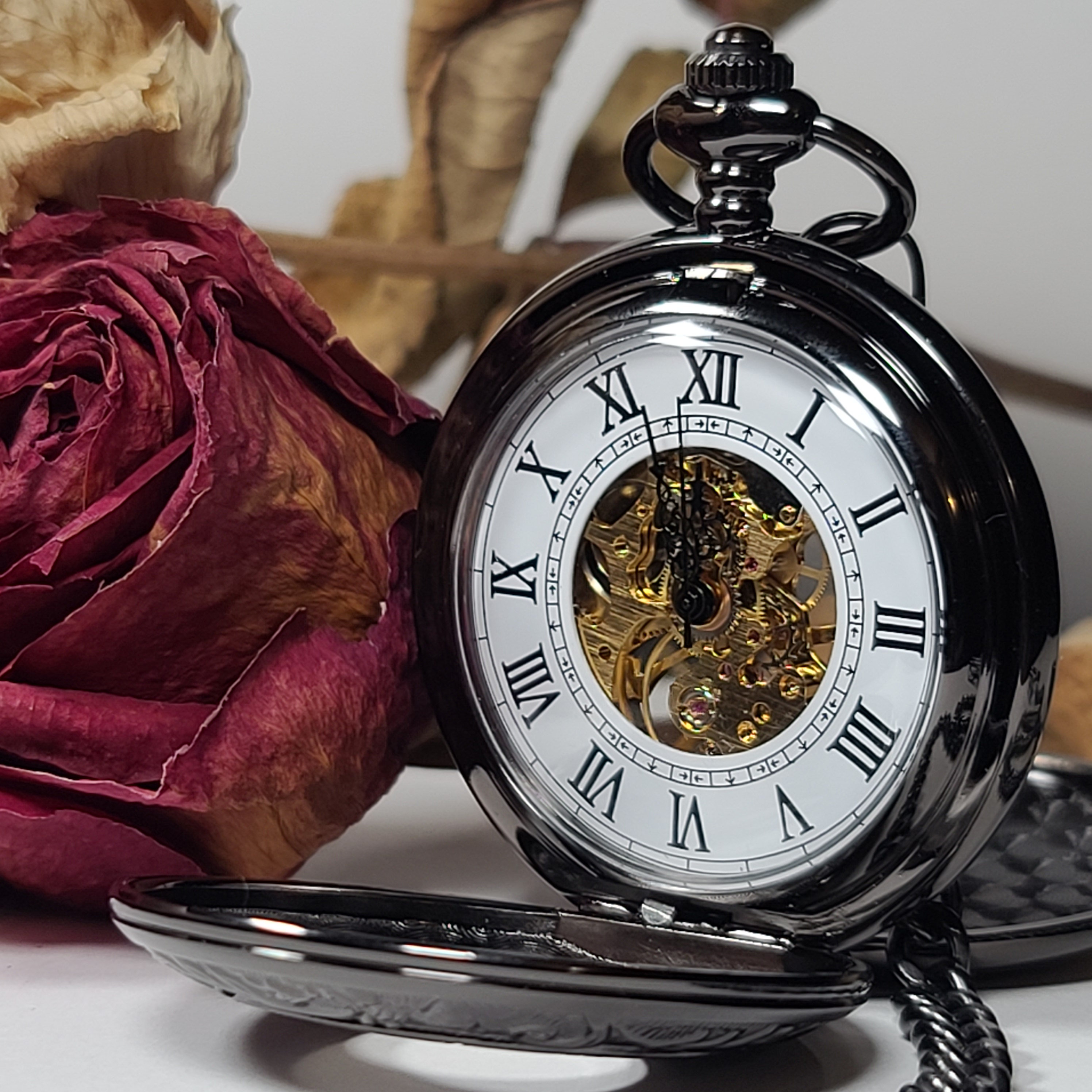 Vintage Style Pocket Watch personalized Pocket Watch - Etsy