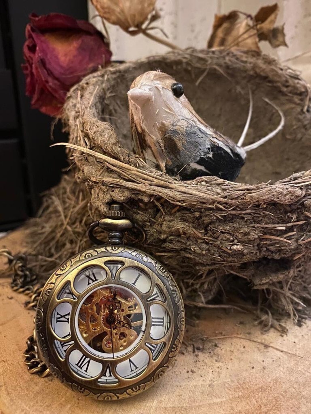 New Year Gift, Customized Pocket Watch, Personalized Pocket Watch ...