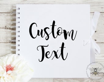 White Scrapbook | Etsy