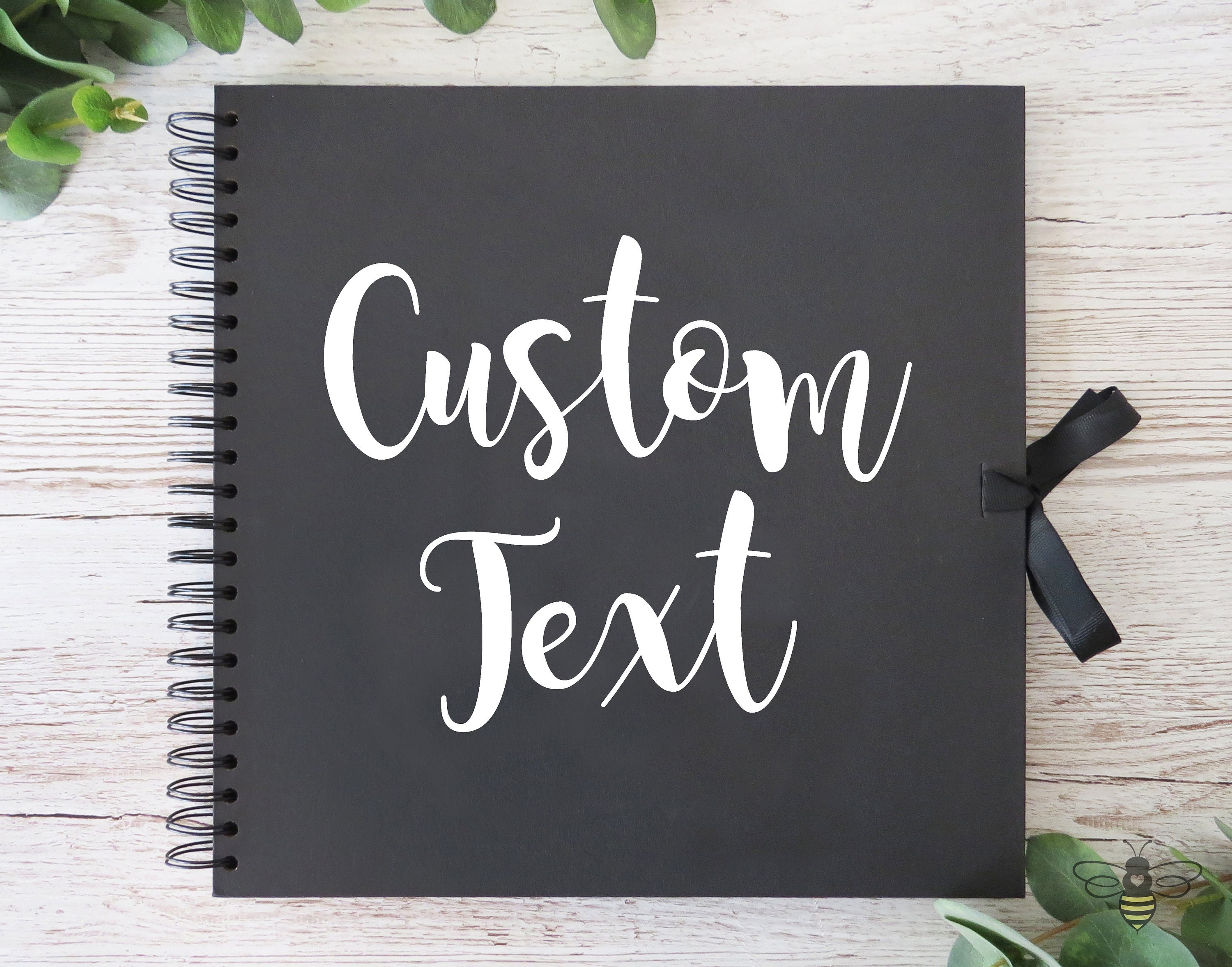 Black Scrapbook Paper - Etsy UK