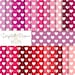 101 Heart White Digital Paper Pack, Instant Downloads Seamless ...