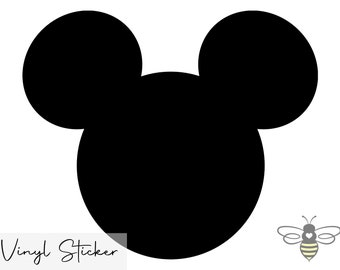 Mickey Ears Sticker | Etsy