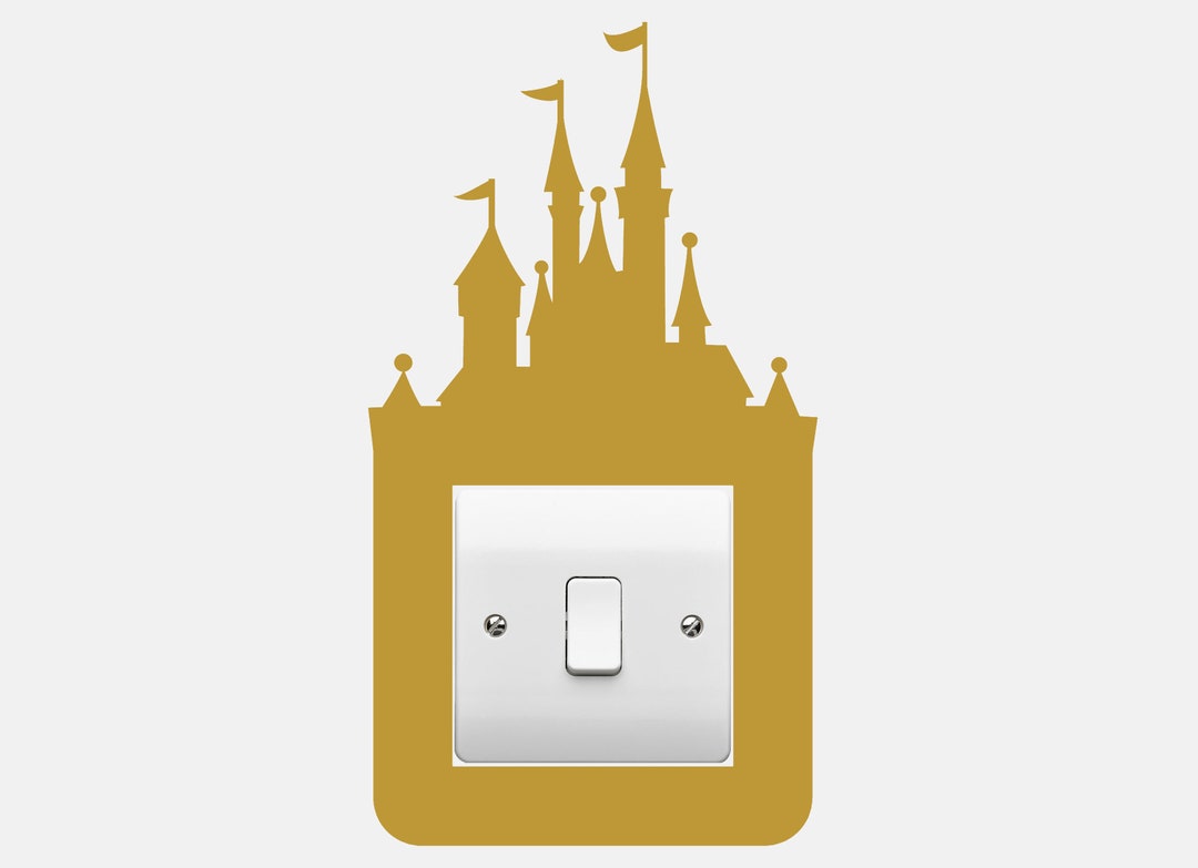 Magic Castle Light Switch Surround Sticker Vinyl Decal Sticker Nursery ...