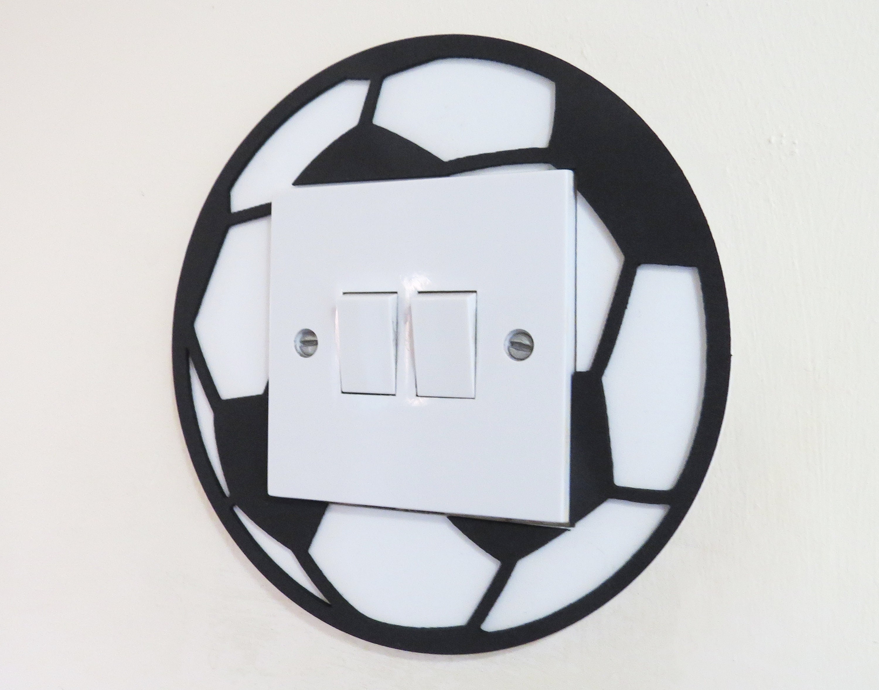 Football Light Switch Surround Large Sports Soccer Craft - Etsy UK