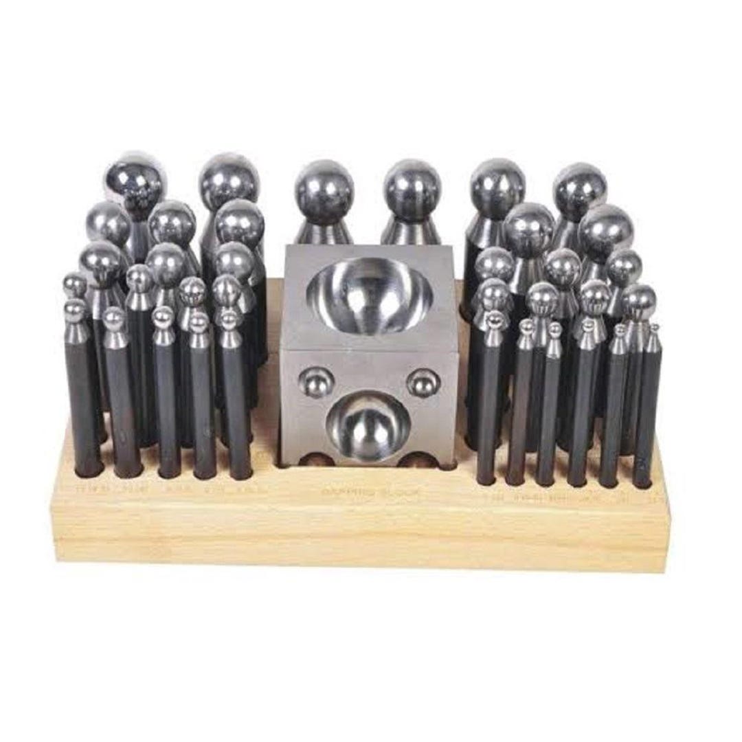 24 Dapping Punch (2 to 25)mm, Classic Dapping Kit W/stand - Etsy