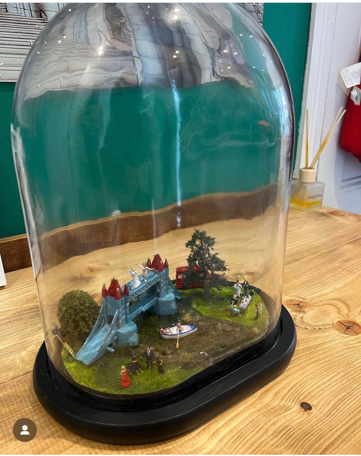 Miniatures in Large Diorama Dome - Etsy
