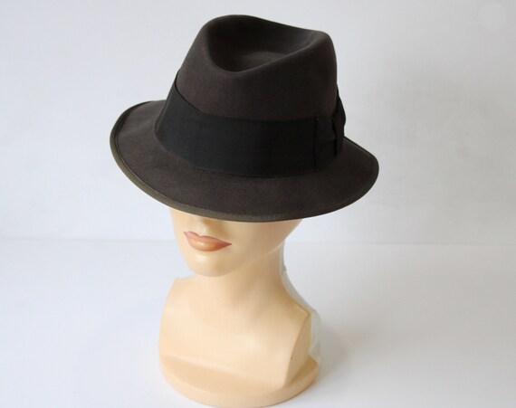 1950s Grodins New York Disney Vintage Fedora Hat - Th… - Gem