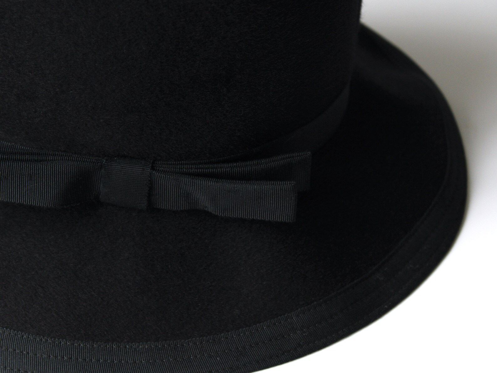 1950s Henry Pollak Felted Wool Wide Brim Hat - 50s Vintage Ladies ...