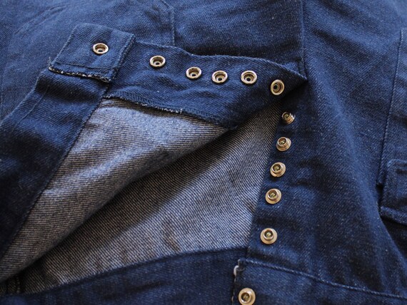 1960s Hip Hugger Denim Shorts by Bobbie Brooks - Vint… - Gem