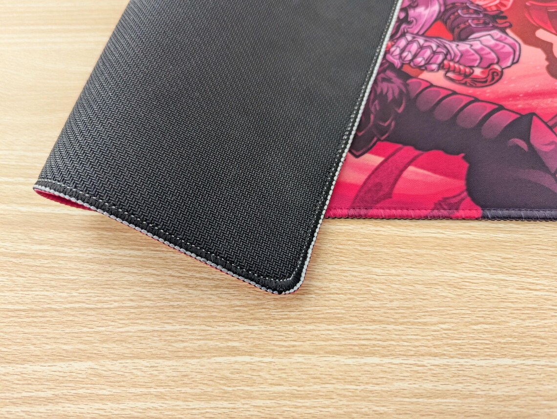 Playmat for Gaming PC Desk Pad Pink Video Game Gift for Nerd Decor for ...