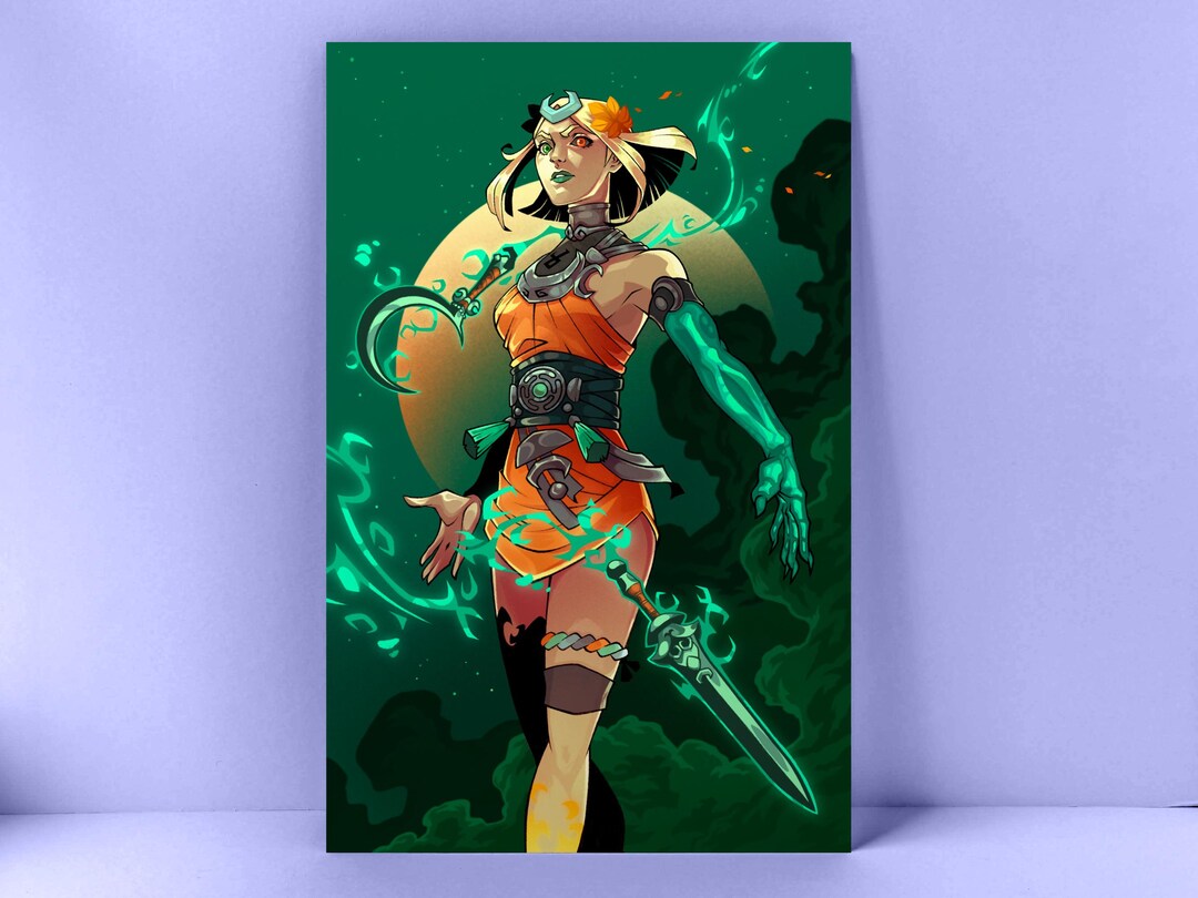 Greek Mythology Wall Art Roman Goddess Art Print Video Game Indie Room ...