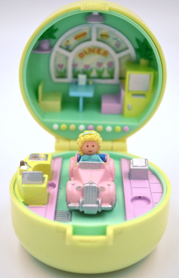 Vintage Polly Pocket Vintage Polly Pocket 50s Diner Ring & - Etsy