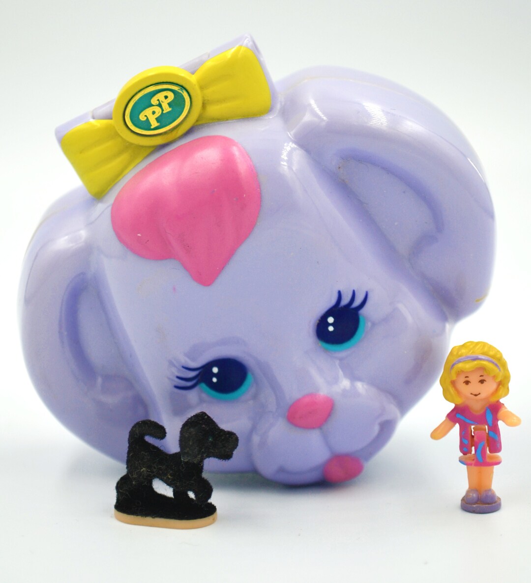 Complete-vintage Polly Pocket Dog-polly Pocket Dazzling Dog - Etsy