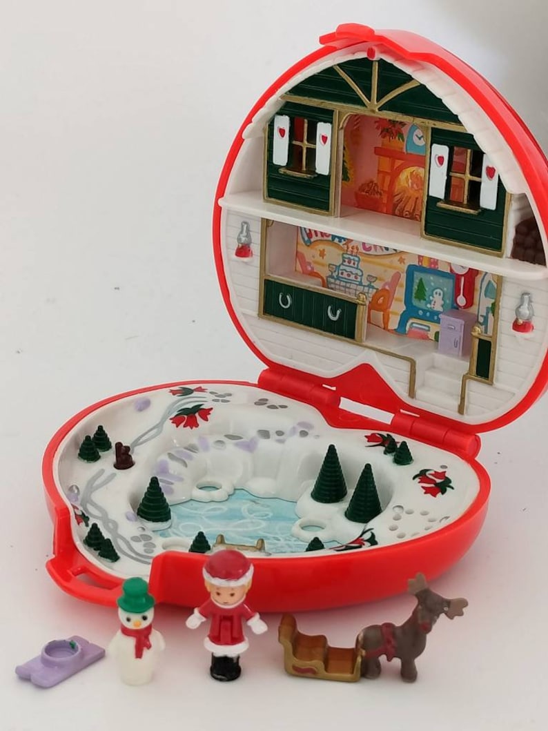 Music Works!vintage Polly Pocket, Polly Pocket Christmas Red Heart ...