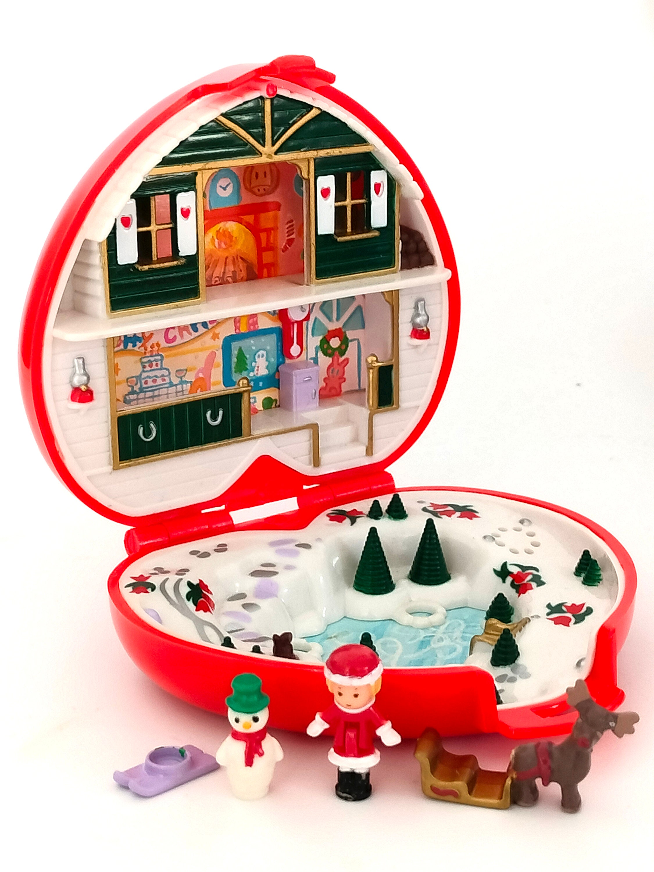 Music Works!vintage Polly Pocket, Polly Pocket Christmas Red Heart ...