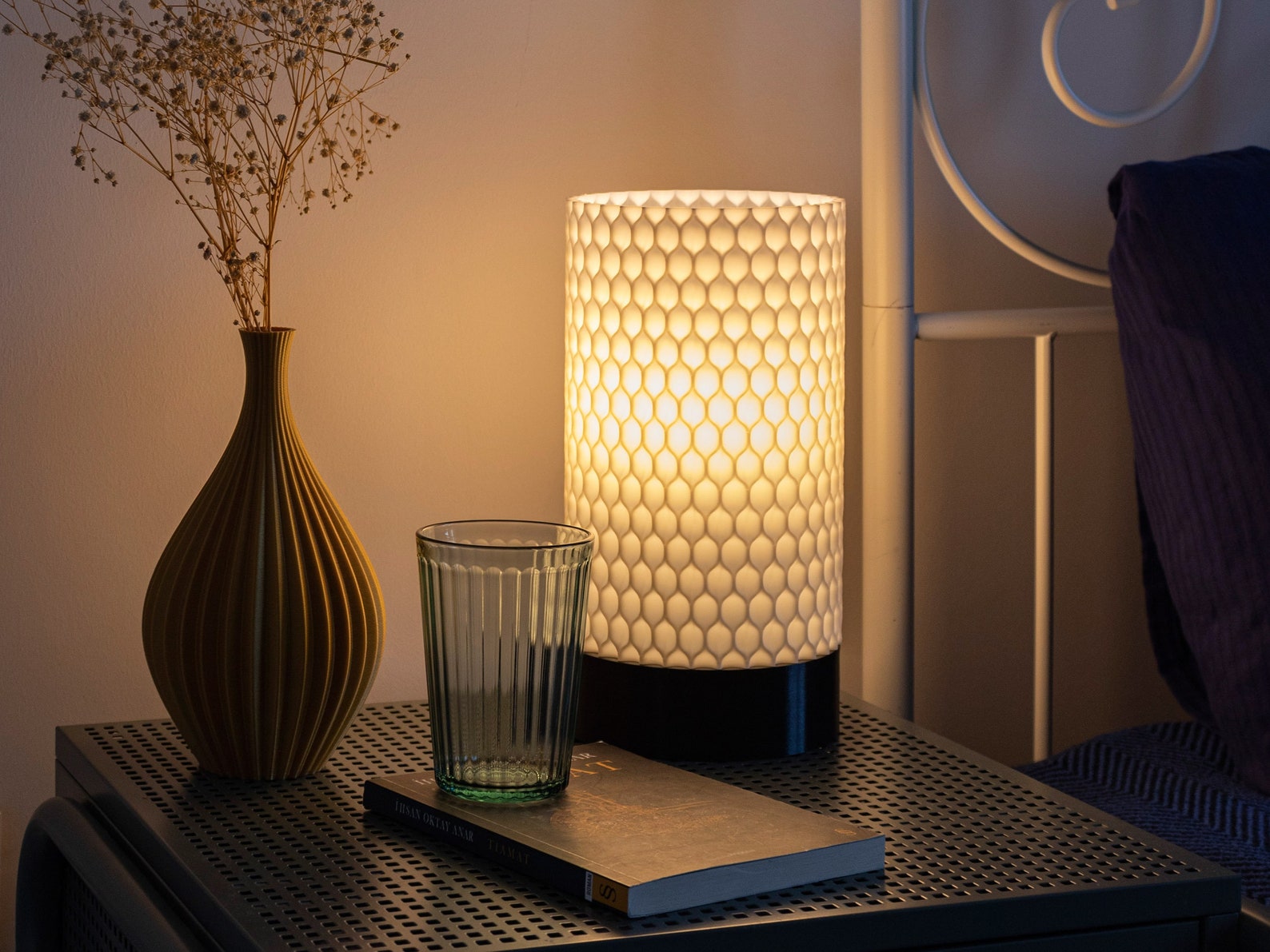 Modern Table Lamp as a Bedside Lamp for Aesthetic Home Decor, Christmas ...