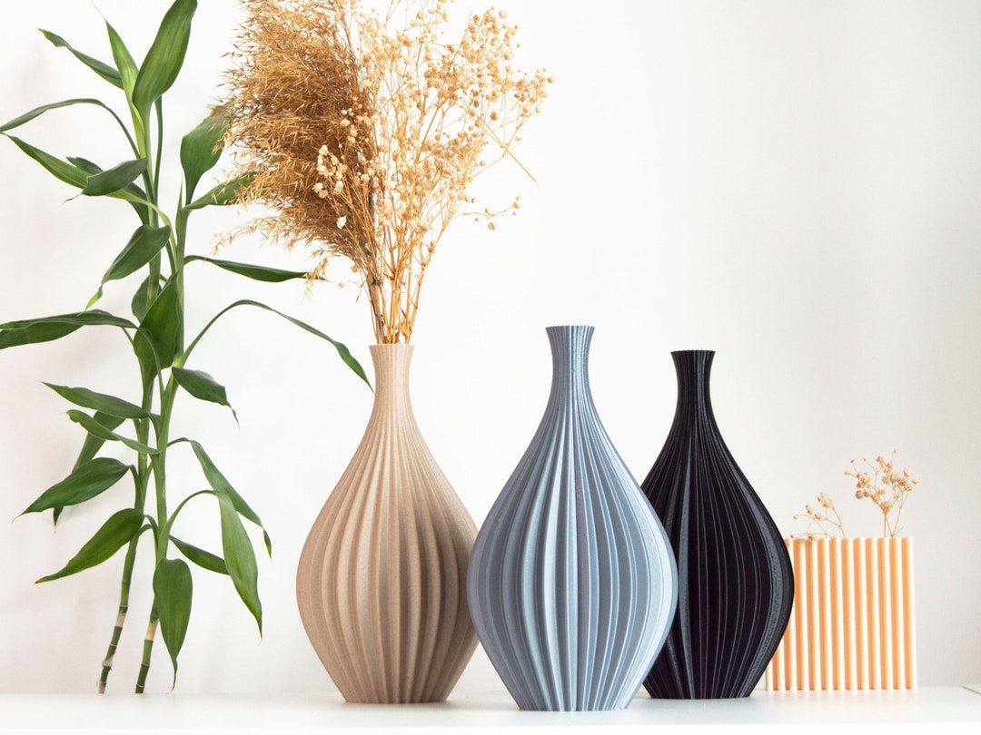 Modern Flower Vase for Shelf Decoration as a New Home Gift for - Etsy