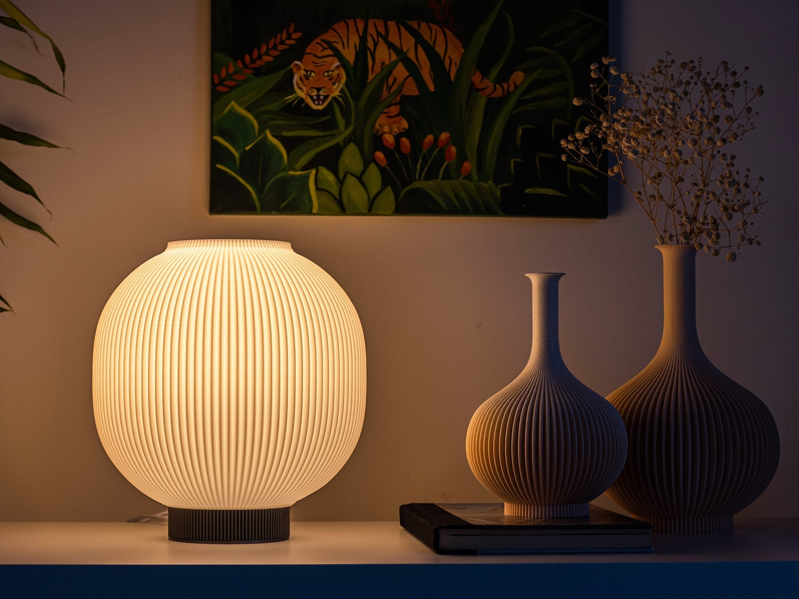 Modern Table Lamp Bedside Lamp for Aesthetic Home Decor - Etsy UK