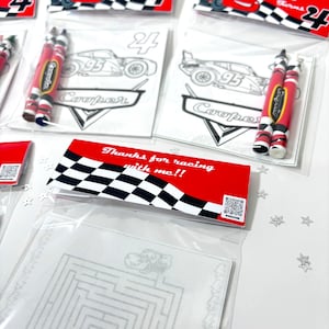 Cars Party Favor Bags, Personalized Cars Party Favors, Cars Kids ...