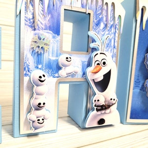 Olaf, Frozen Decor, Frozen Birthday Decoration, Olaf Birthday ...