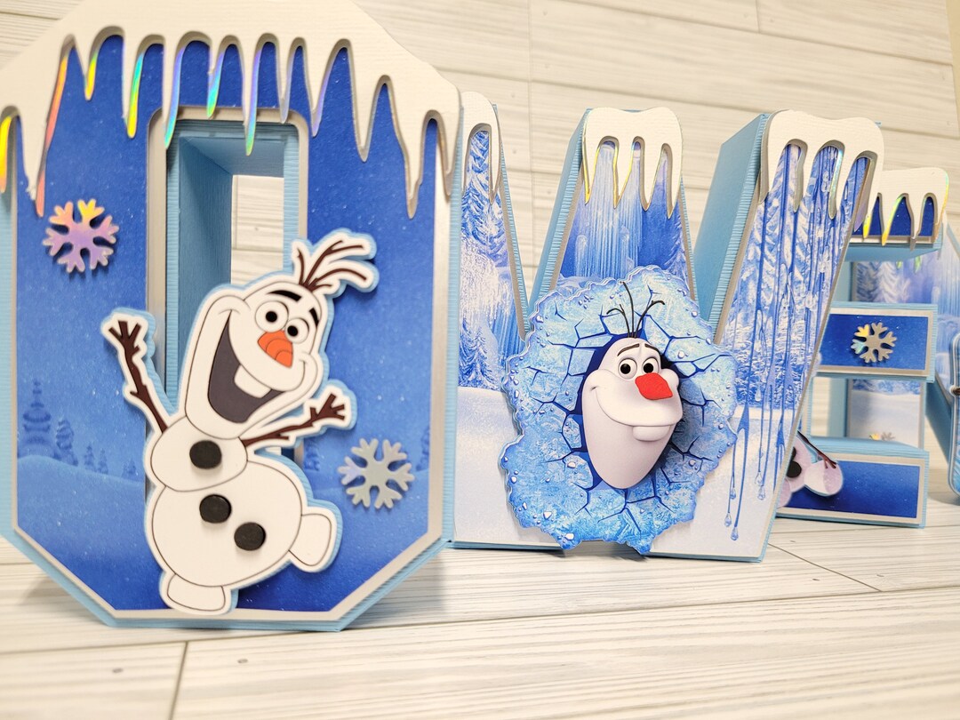 Olaf, Frozen Decor, Frozen Birthday Decoration, Olaf Birthday ...