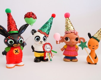 Bing Bunny Cake Topper - Etsy UK