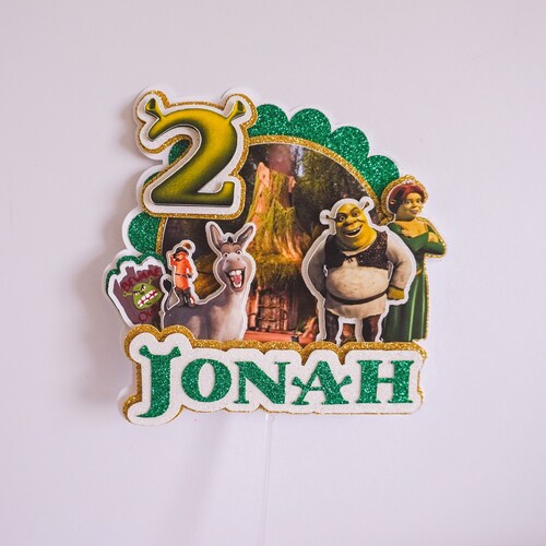 Shrek Cake Topper - Etsy